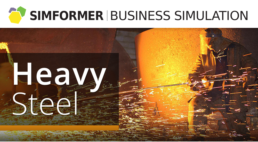 Online business simulation game "Heavy Steel" ⋆ Simformer platform